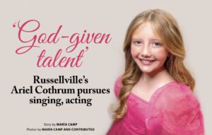 ‘God-given talent’ - Russellville's Ariel Cothrum pursues singing ...