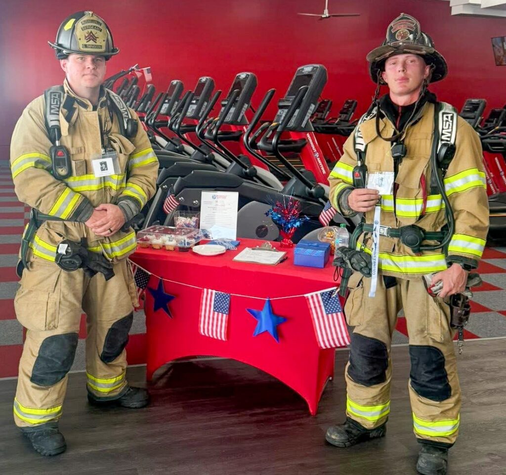Firefighters, cadets honor 9/11 with stair climbs - Franklin County Times